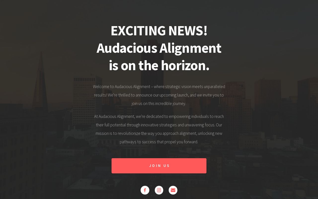 Audacious Alignment
